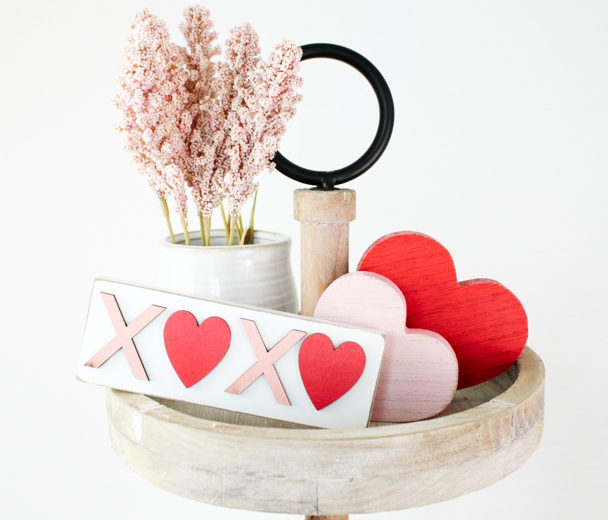 "XOXO" Sign – Tiered Tray Decor Box