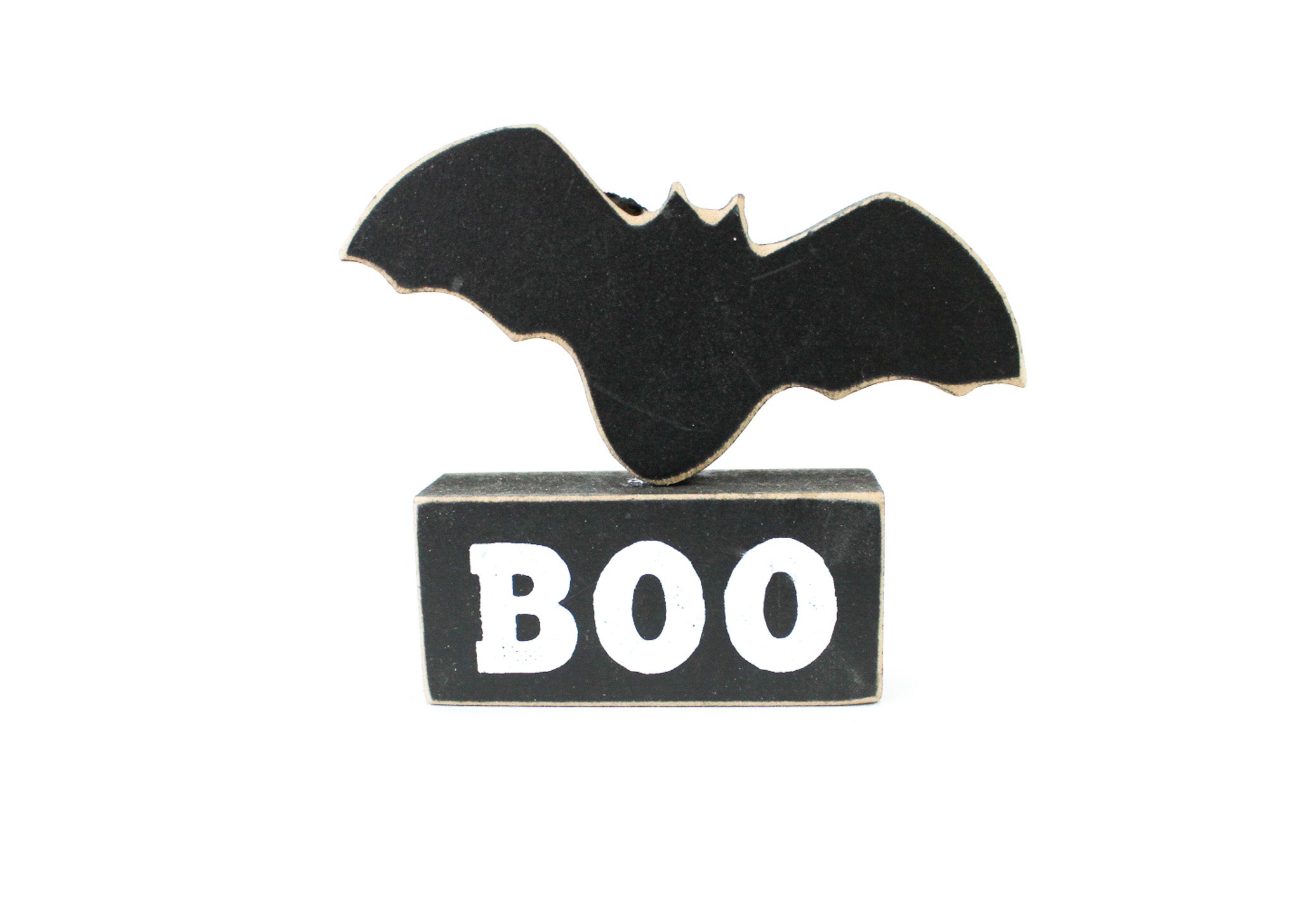 "Boo" Bat Sign – Tiered Tray Decor Box
